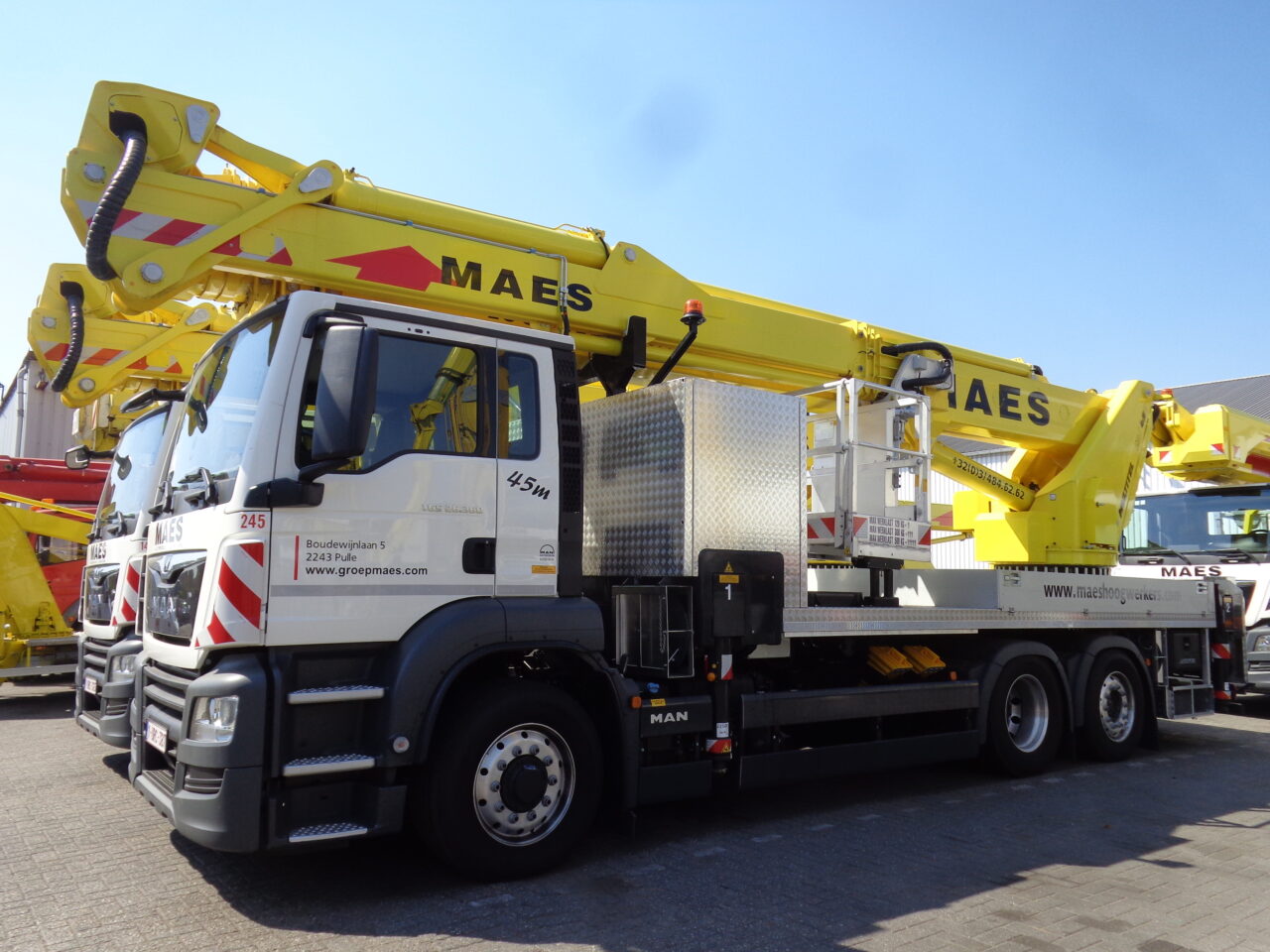 Hoogwerker 45 m KTV/M met Powerlift Systeem huren